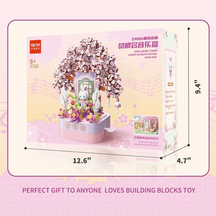 EMMA Cherry Blossom Building Blocks - LUCKY EMMA