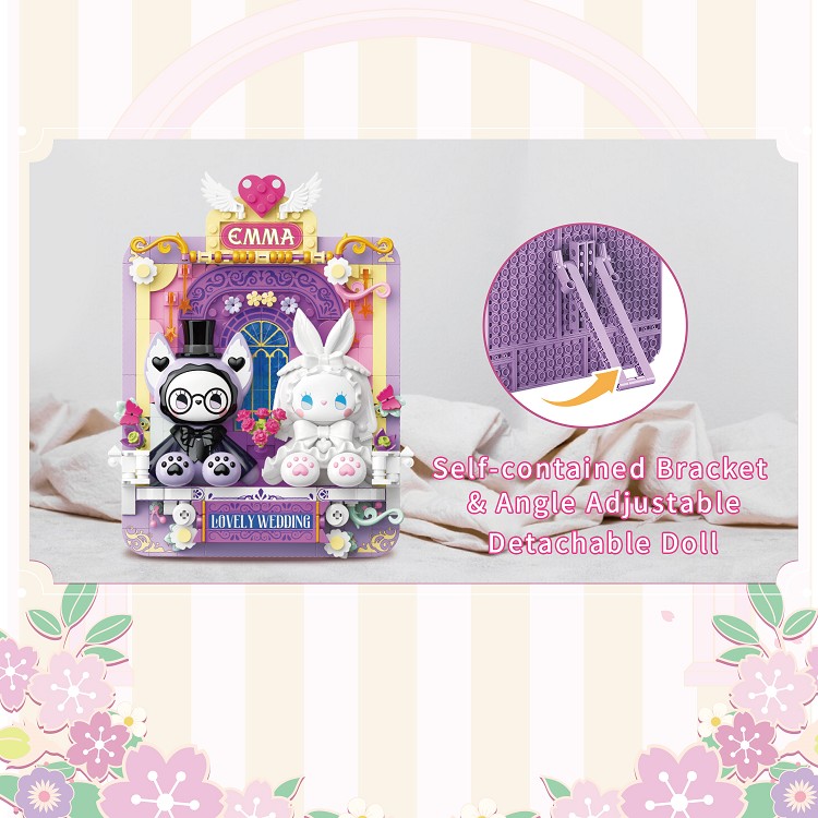 EMMA Dream Wedding Painting Building Block | LUCKY EMMA STUDIO