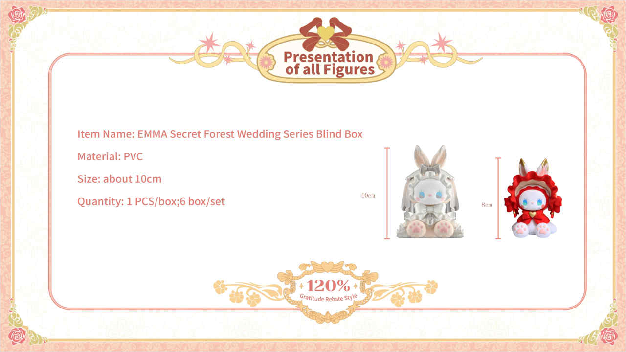 Emma Secret Forest Wedding Party Series Blind Box - LUCKY EMMA