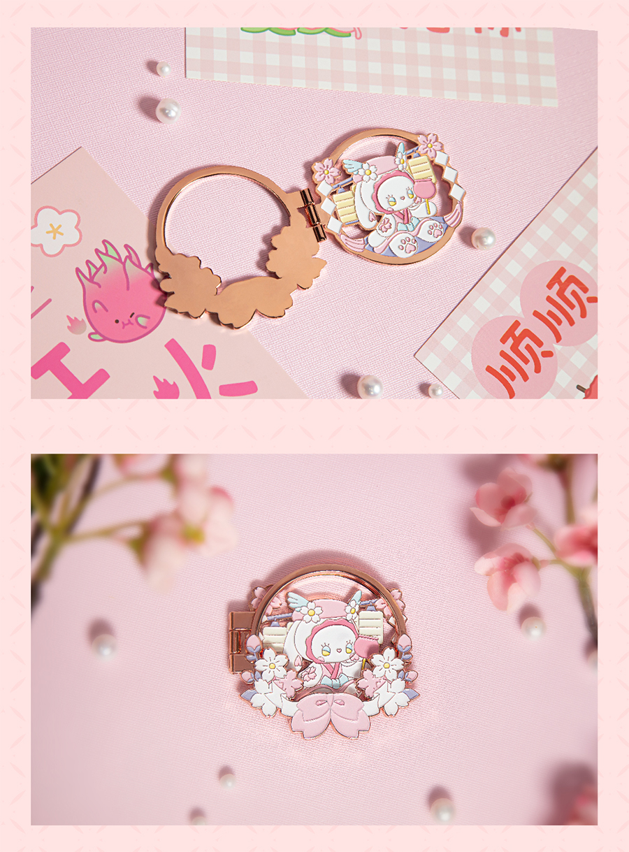 LUCKY EMMA-cherry Blossom Season Clamshell Fridge Magnets - LUCKY EMMA
