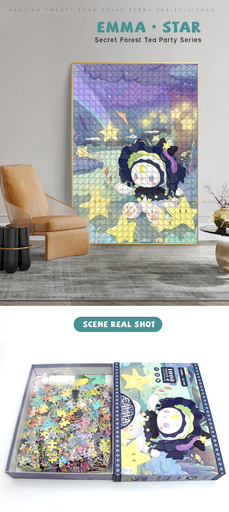 LUCKY EMMA -EMMA'S 1000 Piece Puzzles - LUCKY EMMA