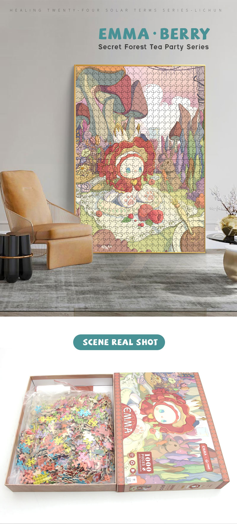 LUCKY EMMA -EMMA'S 1000 Piece Puzzles - LUCKY EMMA