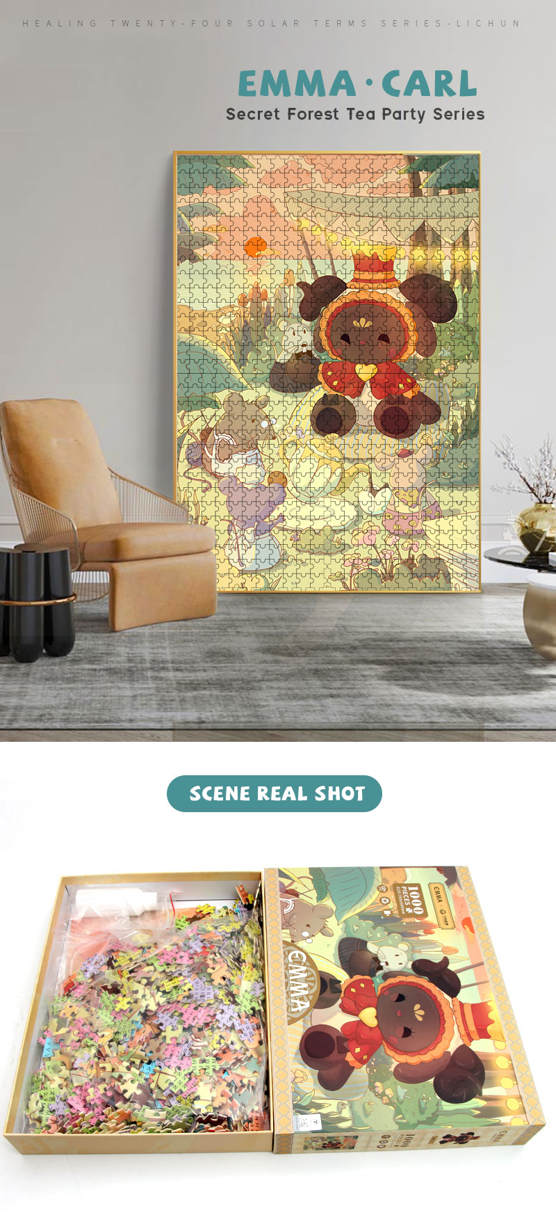 LUCKY EMMA -EMMA'S 1000 Piece Puzzles - LUCKY EMMA