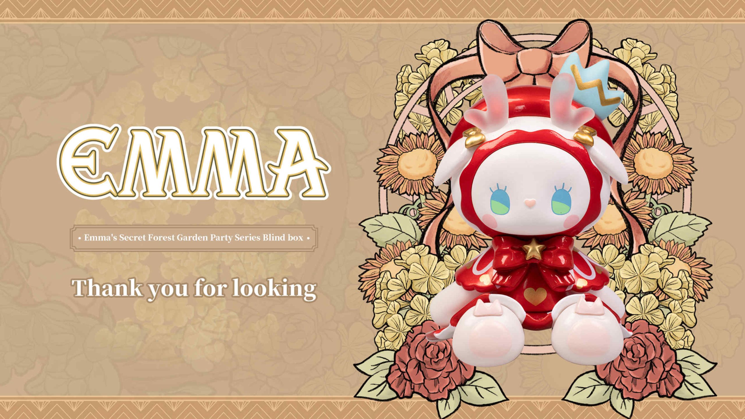 EMMA Secret Forest Garden Party series | LUCKY EMMA STUDIO