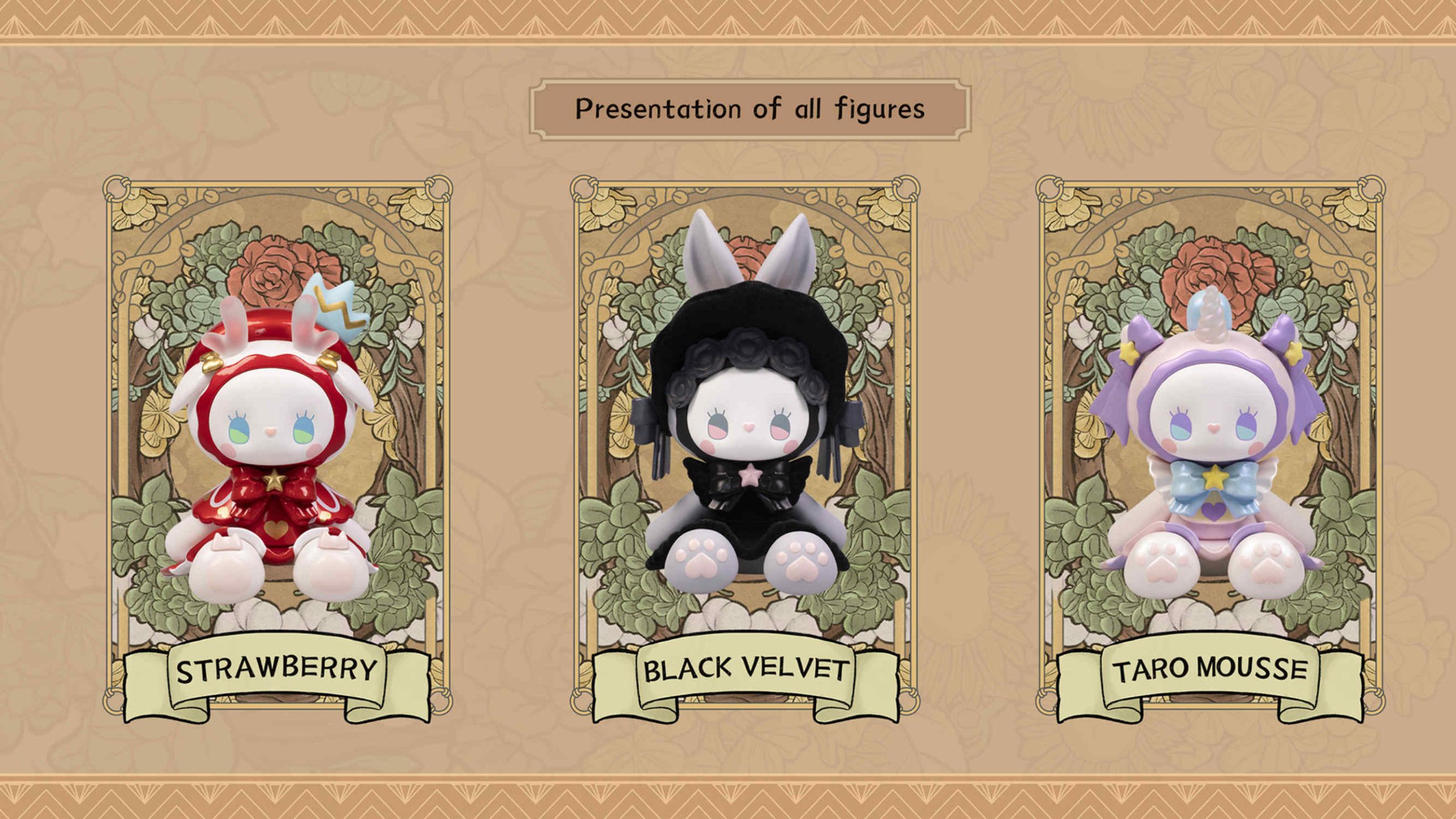 EMMA Secret Forest Garden Party series | LUCKY EMMA STUDIO